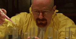 Walter Mixing His Liquids GIF | GIFDB.com