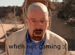 Walter White Falling When Not Gaming Meme GIF | GIFDB.com