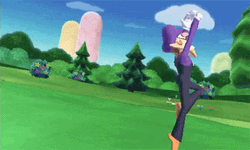 Waluigi Dancing Moves On The Ground GIF | GIFDB.com