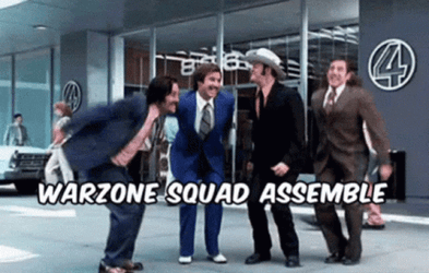 Warzone Squad Assemble Jump GIF | GIFDB.com