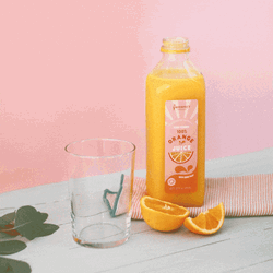 Water And Orange Making Juice Pouring GIF | GIFDB.com