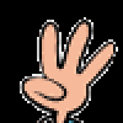Waving Hand Awkward Animation GIF | GIFDB.com