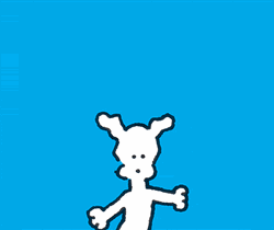 Waving Hello Chippy The Dog GIF | GIFDB.com