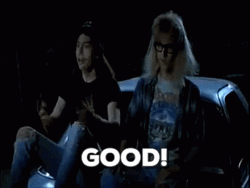 Wayne And Garth Night Watch Good Waynes World GIF | GIFDB.com