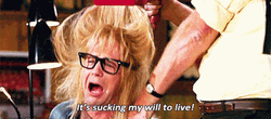 Garth Algar Crying Waynes World GIF | GIFDB.com