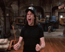 Wayne Campbell Naked Waynes World GIF | GIFDB.com