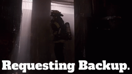 We Are Requesting Back Up GIF | GIFDB.com