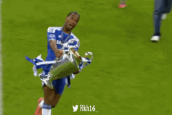 We Are The Champions Didier Drogba GIF | GIFDB.com