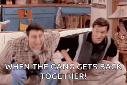 We're Getting The Band Back Together Guys Jumping GIF | GIFDB.com