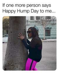 Wednesday Tahiry Jose Humping Tree Meme GIF | GIFDB.com