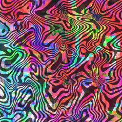 Weirdcore Hypnotic Collage Art Wave GIF | GIFDB.com