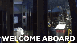 Welcome Aboard City Bus GIF | GIFDB.com