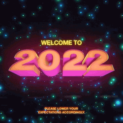 Welcome To 2022 Colorful GIF | GIFDB.com
