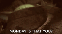 Welcome To Monday Baby Yoda Is That You GIF | GIFDB.com