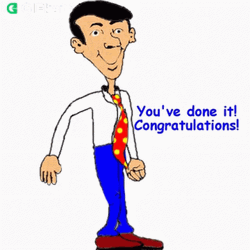 Well Done Congratulations 498 X 498 Gif GIF | GIFDB.com