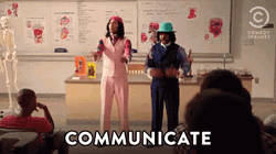 Cute Animation Talking Communication GIF | GIFDB.com