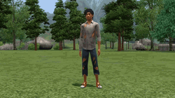 Werewolf Transformation The Sims 3 Forest GIF | GIFDB.com