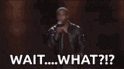 Wait Whaaat Kevin Hart Confounded GIF | GIFDB.com