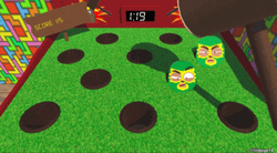 Man Enjoying Whack A Mole GIF | GIFDB.com