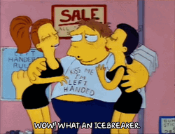 What An Icebreaker The Simpsons GIF | GIFDB.com
