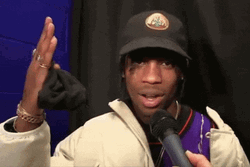 What Are Those Travis Scott Interview GIF | GIFDB.com