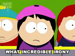 What Incredible Irony Wendy Testaburger GIF | GIFDB.com