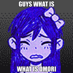 What Is Omori Crying Sad GIF | GIFDB.com