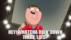 Whatcha Doin Down There Lois? GIF | GIFDB.com