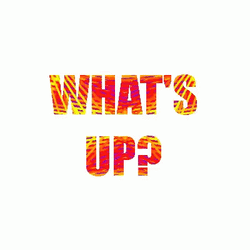 Whats Up Animated Letter Art GIF | GIFDB.com