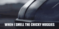When I Smell The Chicken Nugget Meme GIF | GIFDB.com