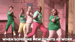 When Someone New Starts At Work GIF | GIFDB.com