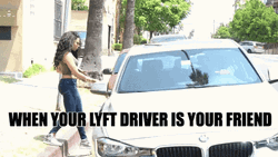 When Your Uber Driver Is Your Friend GIF | GIFDB.com
