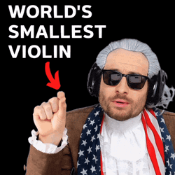 Whining World's Smallest Violin GIF | GIFDB.com