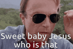 Who Is That Stunned Sam Neil GIF | GIFDB.com