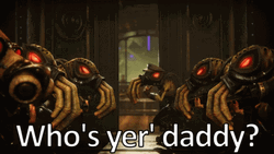 Whos Your Daddy Oddworld Raising Hands GIF | GIFDB.com