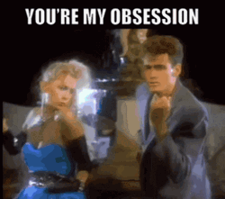 Why Are You So Obsessed With Me Retro Dancing GIF | GIFDB.com