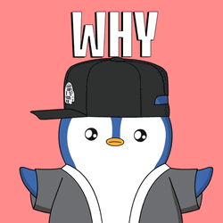 Why Cute Blue Cartoon Penguin GIF | GIFDB.com