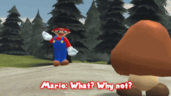 Why Not Super Mario Game GIF | GIFDB.com