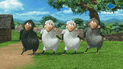 Wiley The Sheep Dancing GIF | GIFDB.com