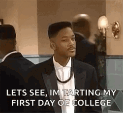 Will Smith Funny Tarting First Day College Meme GIF | GIFDB.com