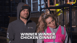 Winner Winner Chicken Dinner By A Couple GIF | GIFDB.com