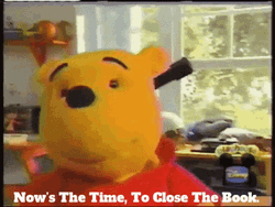 Winnie The Pooh Close The Book GIF | GIFDB.com