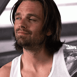 Winter Soldier Bucky Barnes Smiling GIF | GIFDB.com