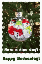 Winter Wednesday Snowball Snowmans GIF | GIFDB.com