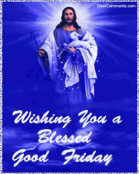 Stained Glass Good Friday Window GIF | GIFDB.com