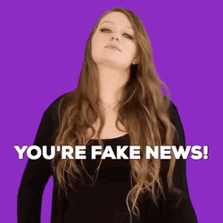 Woman Called Out You're Fake News GIF | GIFDB.com