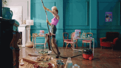 Woman Doing Vacuum Dance GIF | GIFDB.com