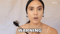 Woman Intense Warning GIF | GIFDB.com