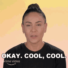 Woman Nodding Okay Cool Cool Cool GIF | GIFDB.com