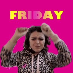 Woman Wearing Cheetah Top Dancing Friday GIF | GIFDB.com